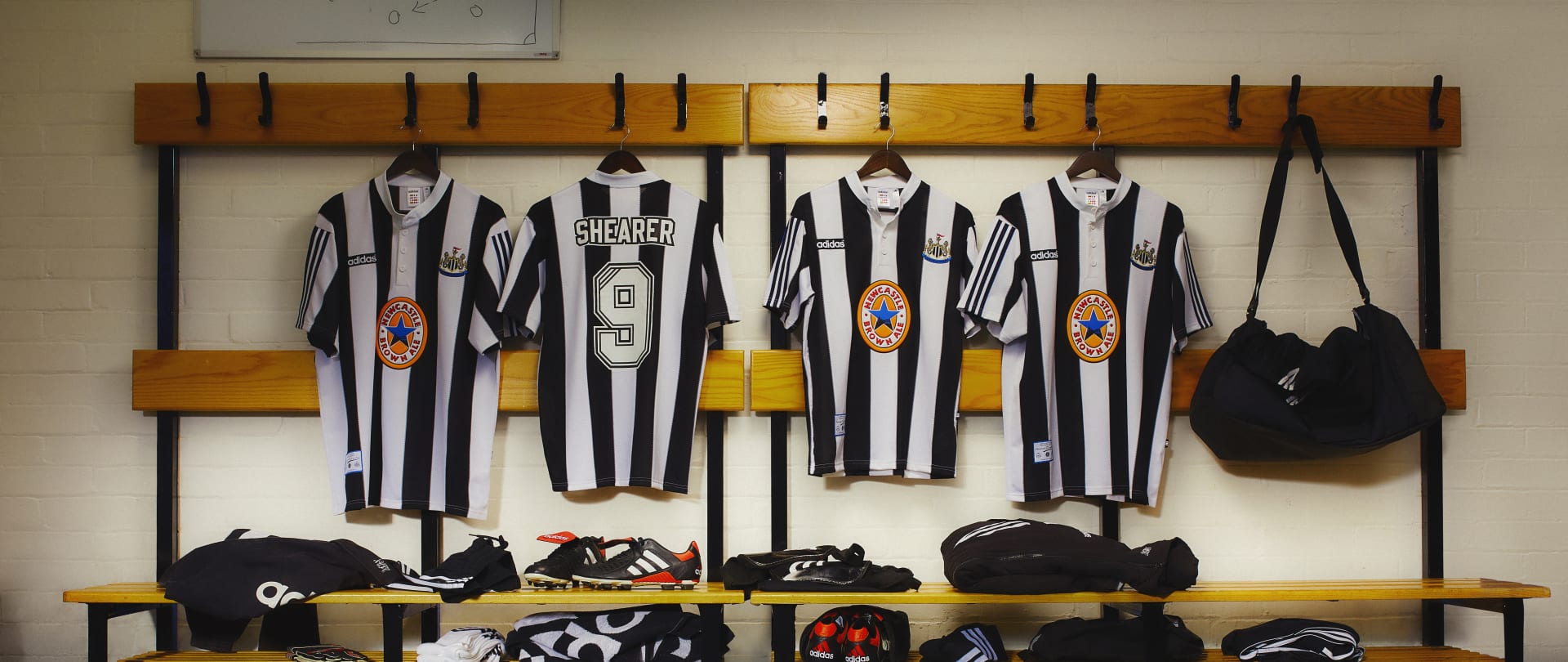 Newcastle United FC 95-96 Home Jersey, White | adidas UK