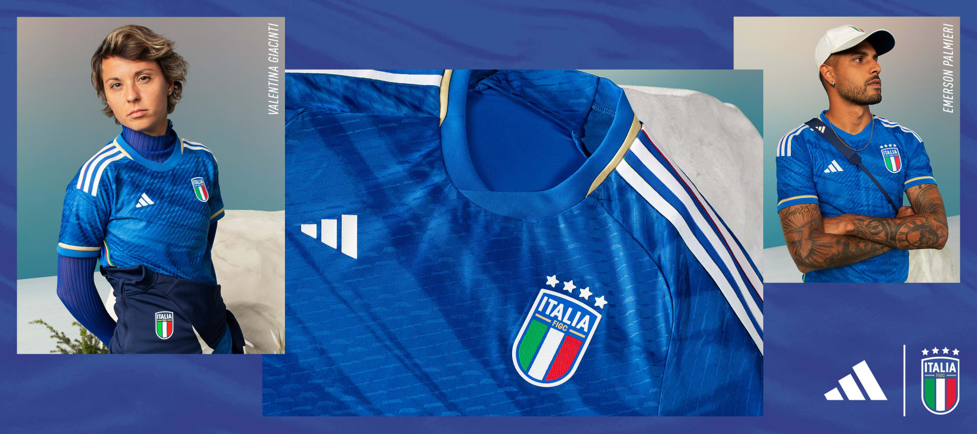 adidas Italy 23 Home Jersey - Blue | adidas UK