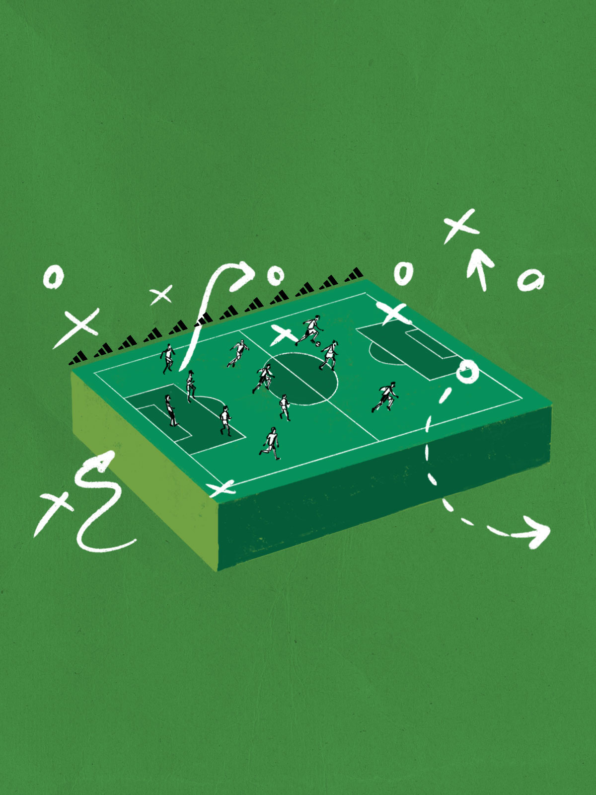 Soccer Field Positions 3d