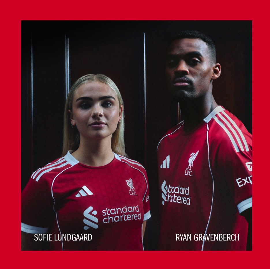 adidas Liverpool FC 25/26 Long Sleeve Home Authentic Jersey - Red ...