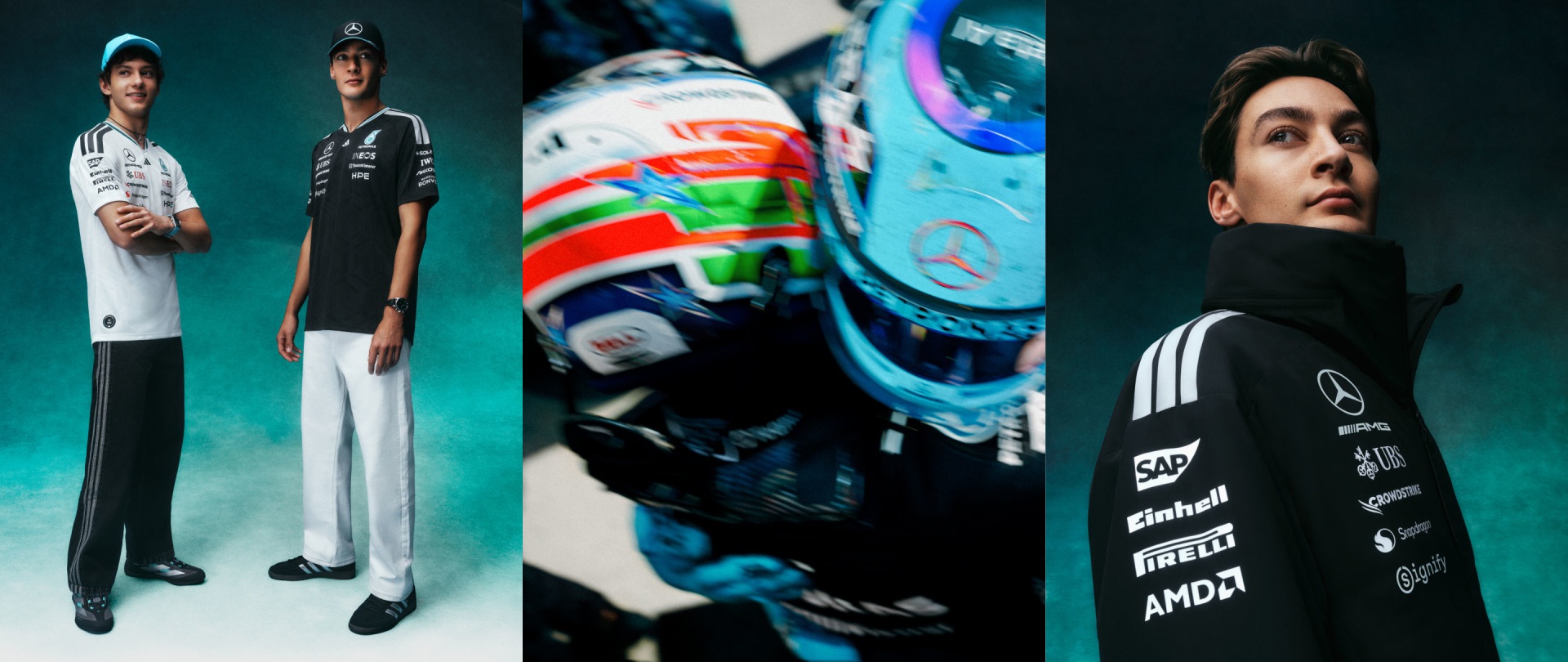 adidas MERCEDES - AMG PETRONAS FORMULA 1 TEAM ENGINEERS QUARTER ZIP ...