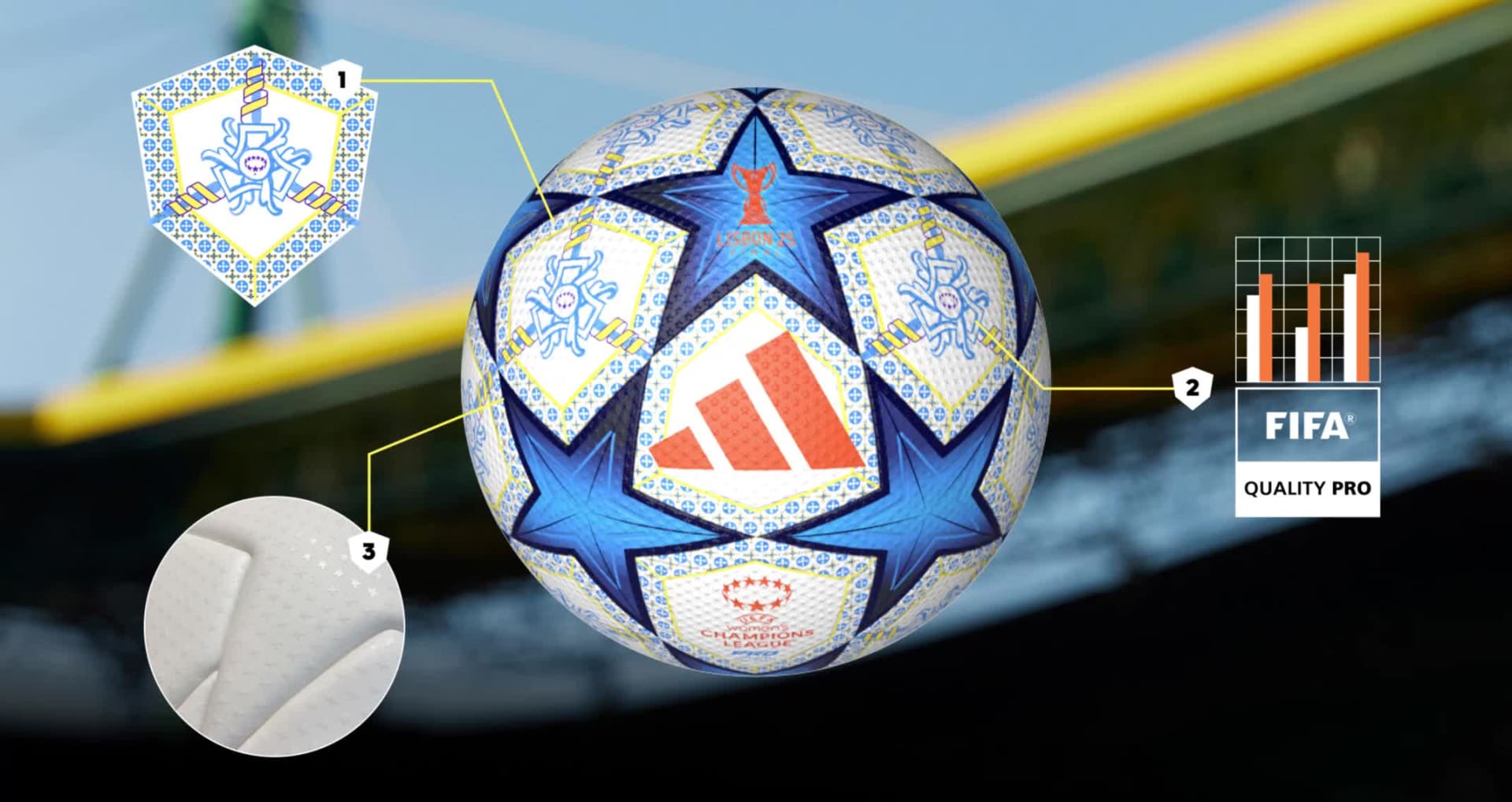 adidas UWCL 24/25 Knock-out Phase Pro Ball - Weiß | adidas Deutschland